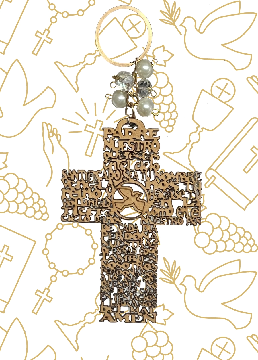 First Communion Cross Memento (12 items) - Lupitas Fashion